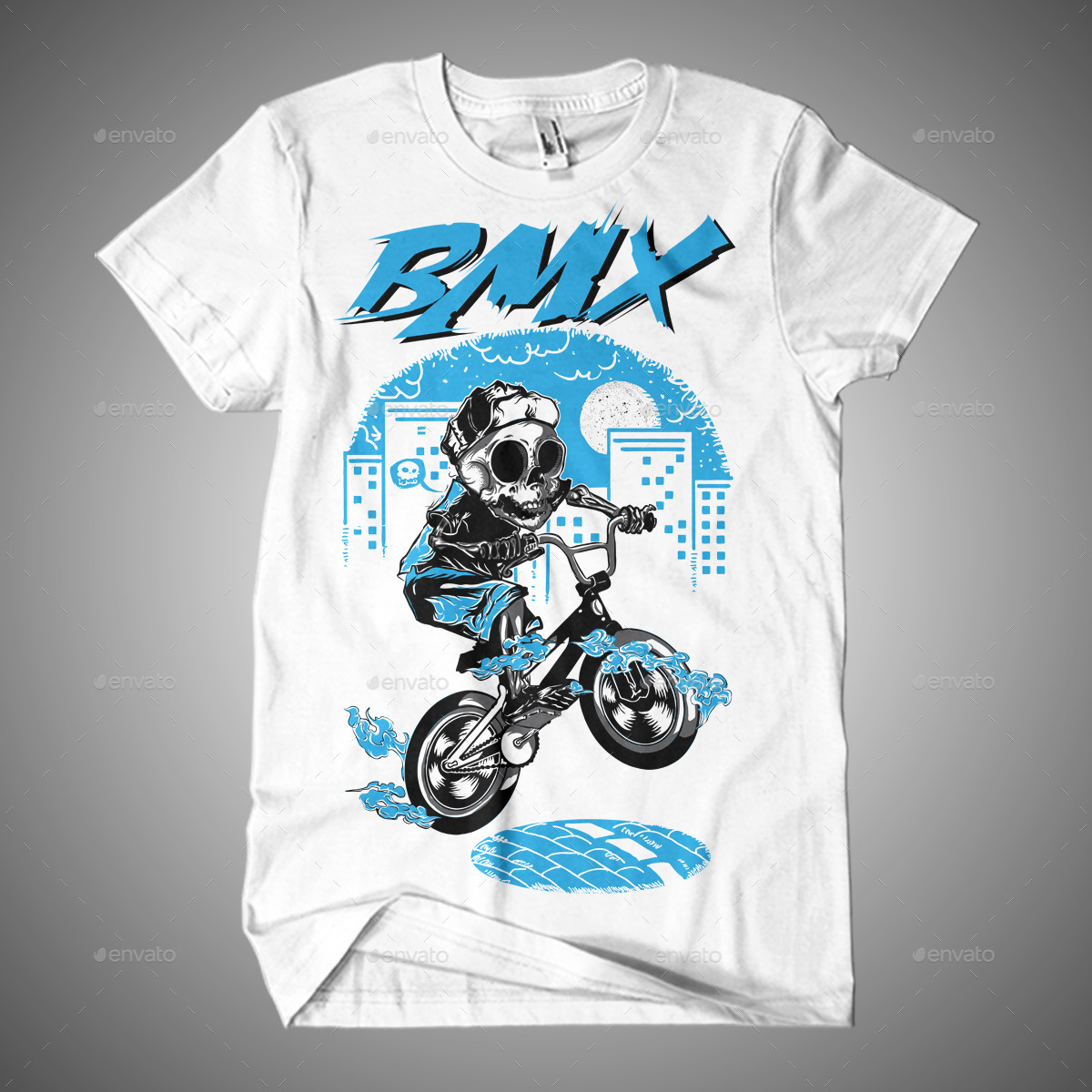 Bmx T Shirt Design By Azieescansee Graphicriver